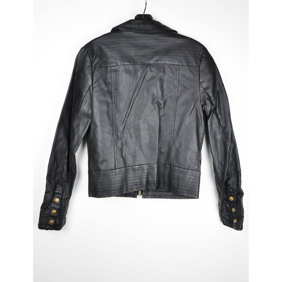 Jack BB Dakota | Jackets & Coats | Black Bronze Motorcycle Faux Leather ...